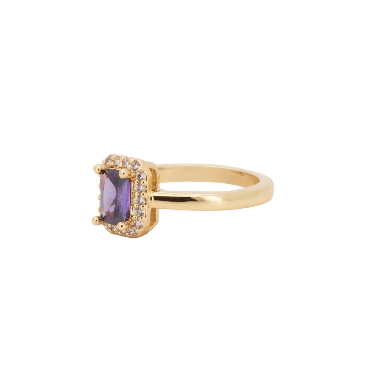 A New Day Amsterdam Bo Ring Purple Gold